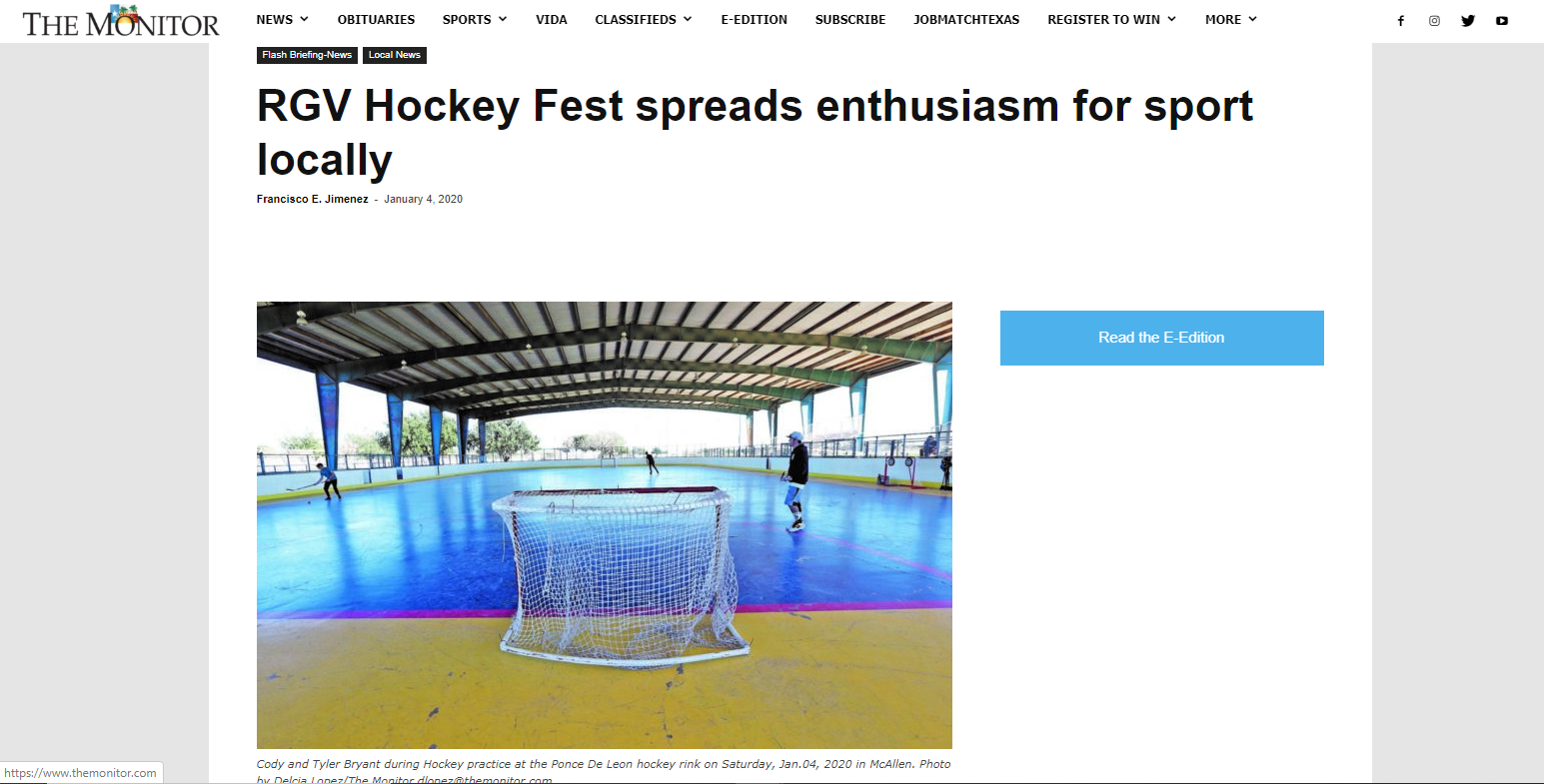 In The News - RGV Roller